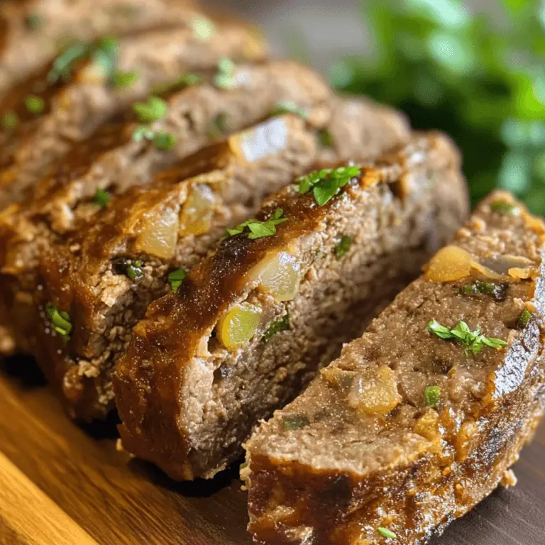 Meatloaf Recipe with Rice: Flavorful, Filling, and Simple
